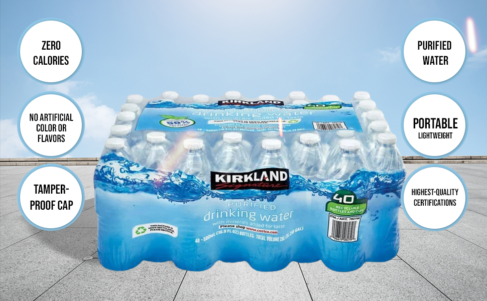Amazon.com: Worldwide Nutrition Bundle Compatible with Kirkland Signature Purified Drinking ...