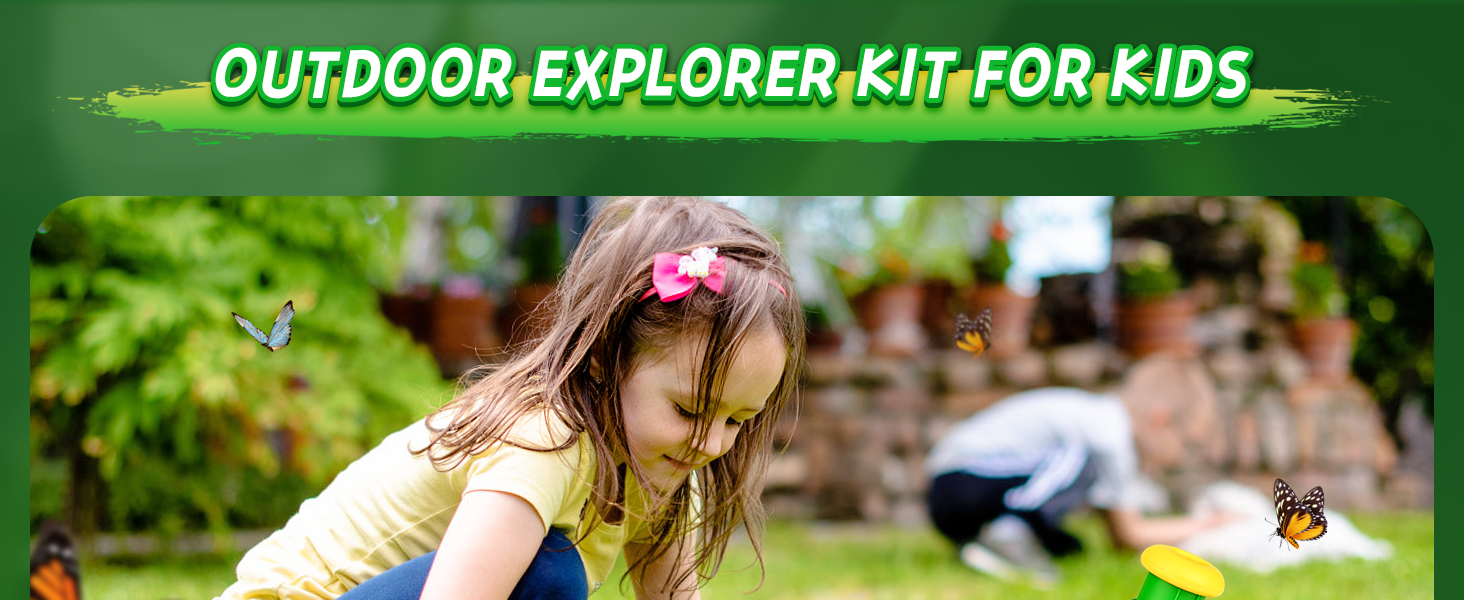 Amazon.com: conglow Bug Catcher for Kids - 2Sets Bug Catching Kit with Bug Collector Butterfly ...