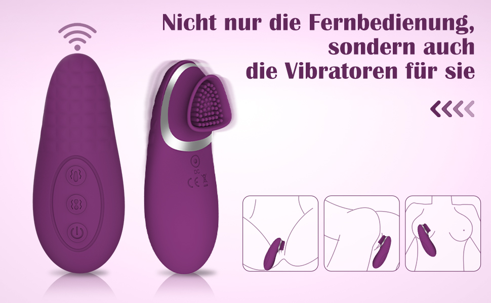 Liebeskugeln Vibratoren für Sie G-Punkt und Klitoris Stimulation, Proxoxo Super Leise Bullet ...