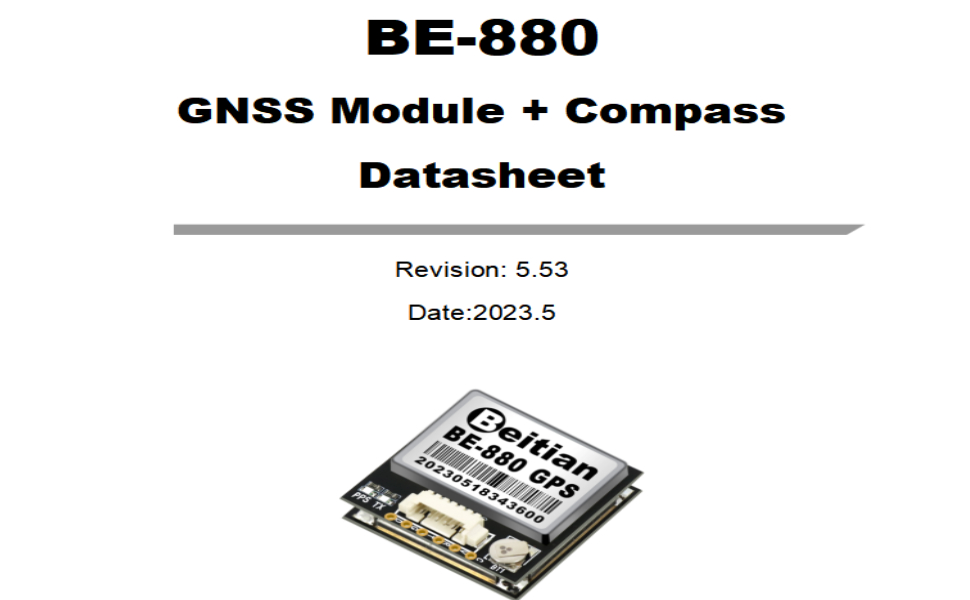 Amazon.com: Beitian Compass QMC5883L AMP2.6/PIX4/PIXHAWK GNSS GPS GLONASS Dual Flight Control ...