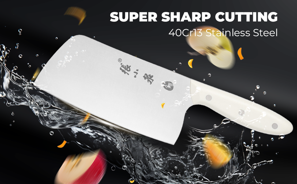 Amazon.com: ZHANG XIAO QUAN SINCE 1628 Chinese Meat Cleaver 7.3”, Heavy Duty Chopper Knife ...