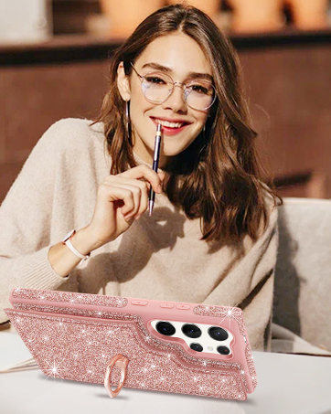 Amazon.com: Casewind for Samsung Galaxy S24 Ultra Case Wallet,with [Screen Protector + Camera ...