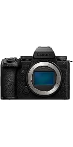 Amazon.com : Panasonic LUMIX S1II 6K Digital Camera, Mirrorless Full Frame Camera Hybrid ...