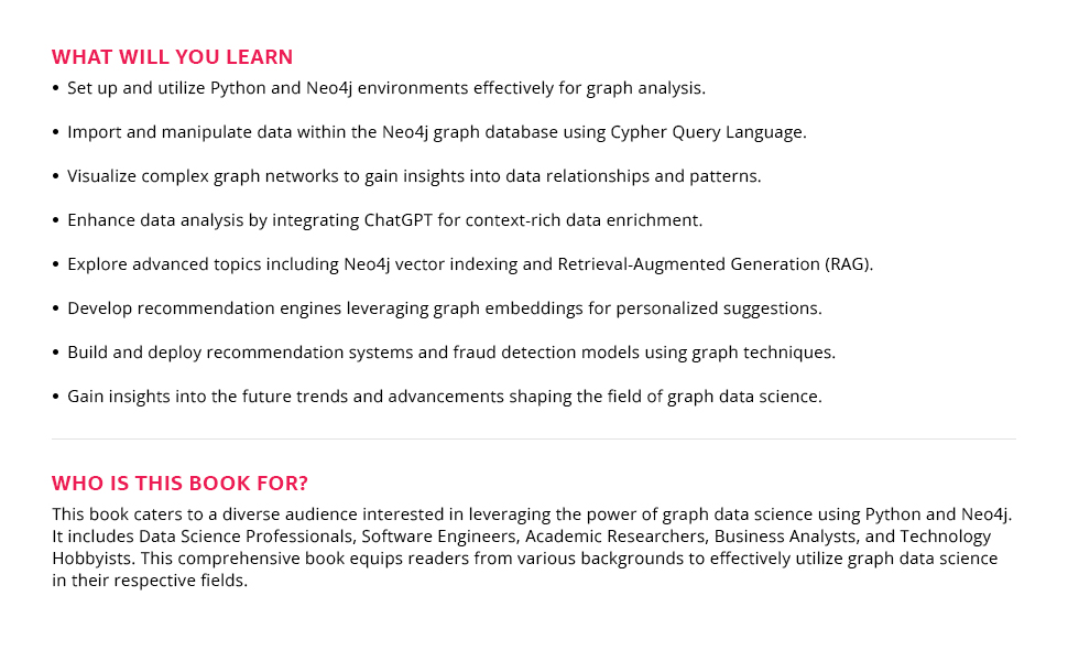 Graph Data Science with Python and Neo4j : Eastridge, Timothy: Amazon ...