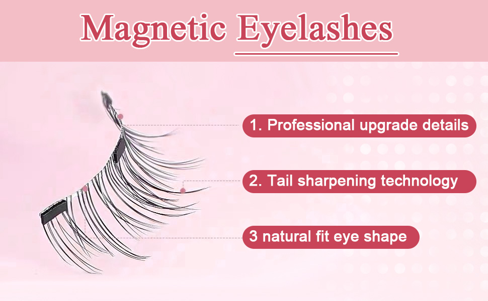 Amazon.com: Ginani Magnetic Lashes,Magnetic Eyelashes with Applicator,2025 New Reusable Magnetic ...