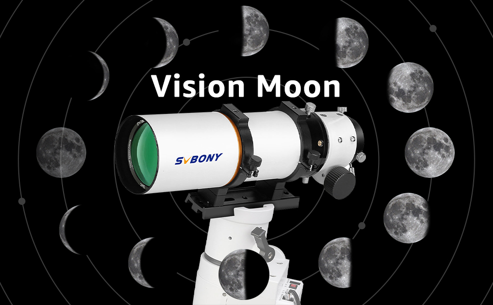 Amazon.com : SVBONY SV503 Telescope 70ED, Bundle with SV188P Dielectric Mirror Star Diagonal ...