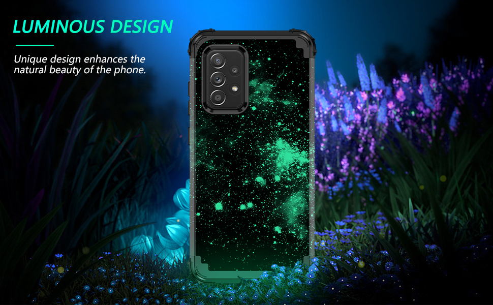 Amazon.com: Rancase Compatible with Galaxy A52 5G Case,Three Layer Heavy Duty Shockproof ...