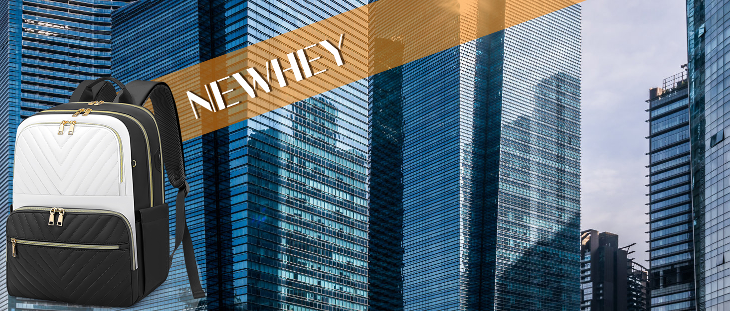 NEWHEY Mochila para Almuerzo, Mochila para Portátil de 15.6 Pulgadas Aprobada para Vuelos con ...