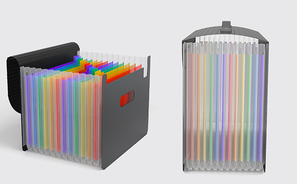 Amazon.com : Vanulee Expanding File Folders with Handle,Accordion File Organizer,13 Pockets ...