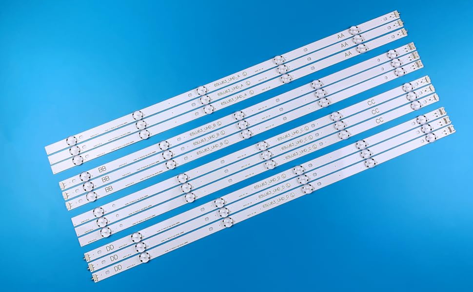 Amazon.com: PANMILED 12 Pieces Led Backlight Strips for LG 65‘’ TV 65UJ63 65UJ6300-UA 65UJ6200 ...