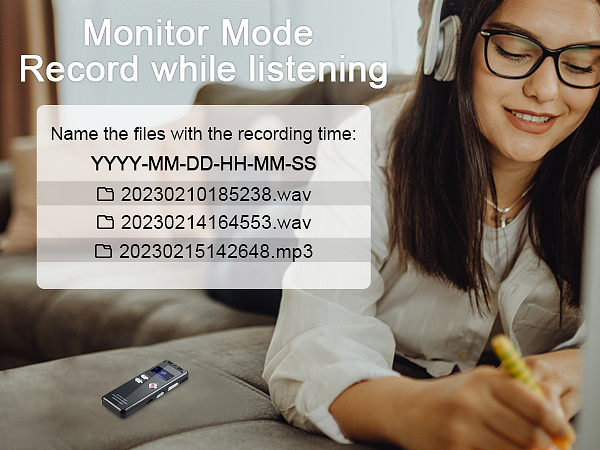 Mua 64GB Digital Voice Recorder for Lectures Meetings - Tape Recorder ...