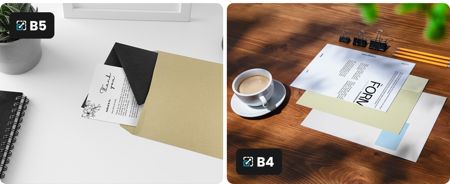 Netuno 250 Versandtaschen DIN B4 Braun 250 x 353 mm 100g braune Versandtaschen ohne Fenster ...