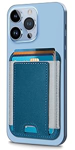 Amazon.com: 2-in-1 Magsafe Wallet, Up-grade with iPhone Wallet and Adjustable Stand, Open ID ...