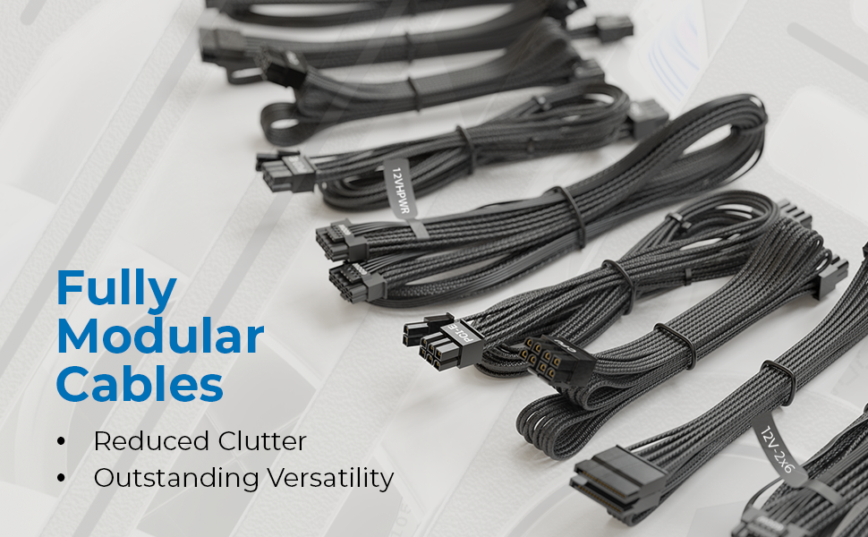 Seasonic Focus GX-850 White ATX3, 850W 80+ Gold Full-Modular, Control de Ventilador en Modo sin ...