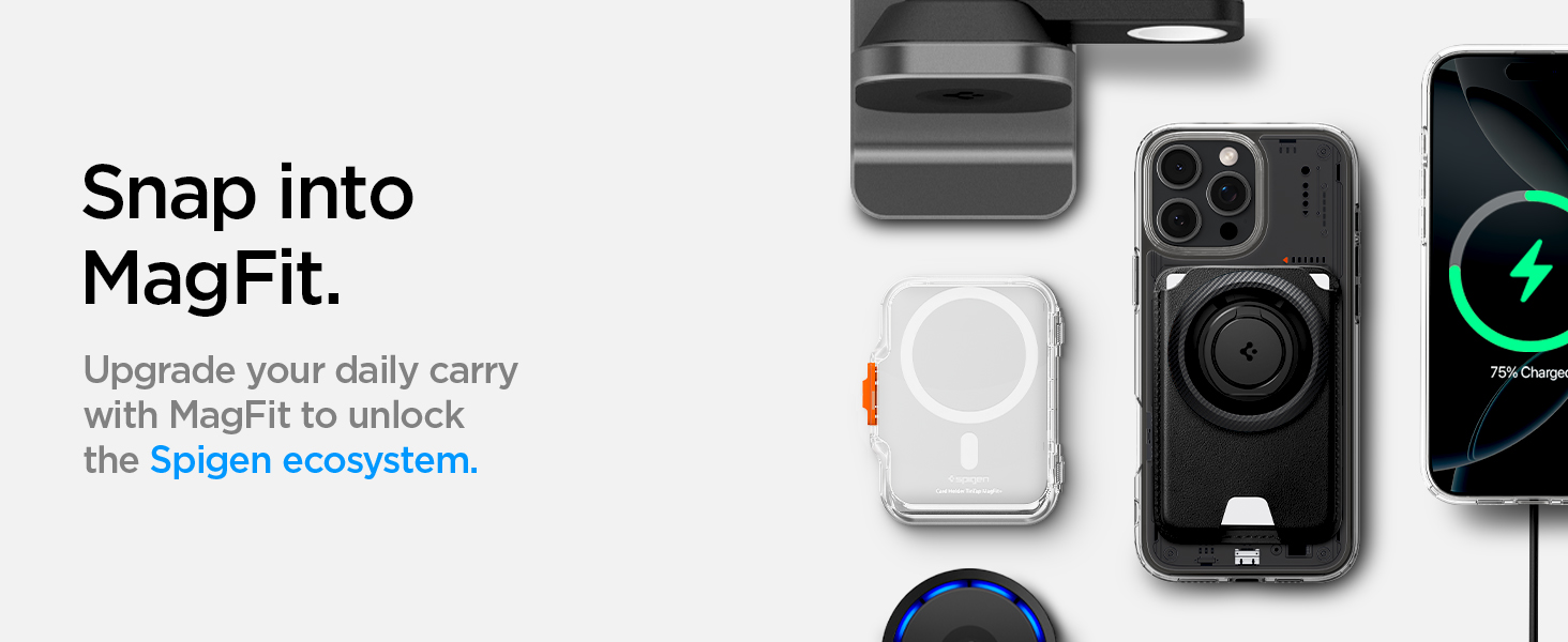 Amazon.com: Spigen Ultra Hybrid MagFit Direct Digital Printing Case for iPhone 16 Pro Max ...