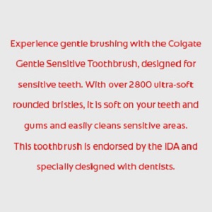 Buy Colgate Gentle Sensitive Care Ultra Soft Bristles Manual Toothbrush ...