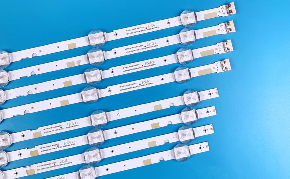 Amazon.com: PANMILED 8 Pieces LED Backlight Strips for Samsung 50'' TV 2015SVS50 UN50J5200 ...