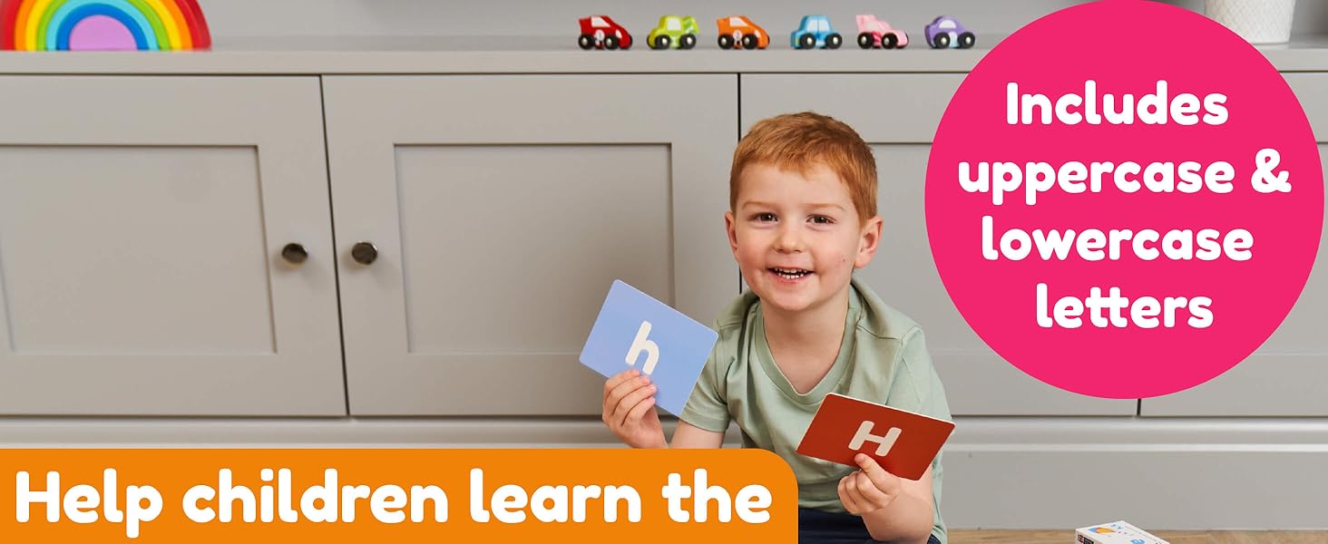 Alphabet ABC Flash Cards for Toddlers 2-4 Years - 52 Flashcards – ABC Cards - Uppercase and ...