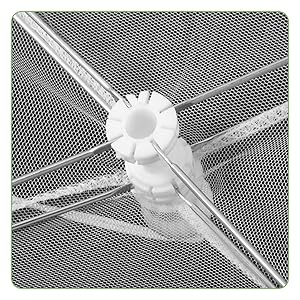 Amazon.com: Lauon Extra Large Food Cover, 3 Jumbo (40"X23.7"), White Mesh Plate Serving Tents ...