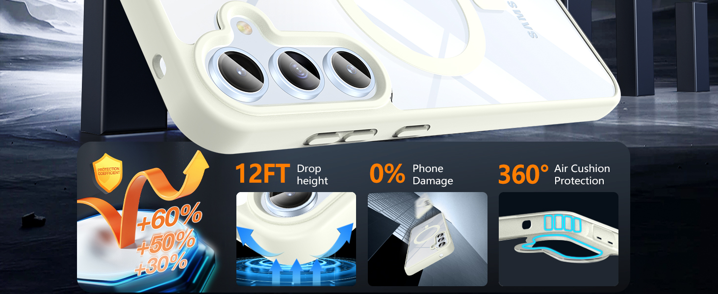 Amazon.com: Hensinple Samsung Galaxy A55 5G Case,A55 5G/A35 5G Case with Screen Protector ...