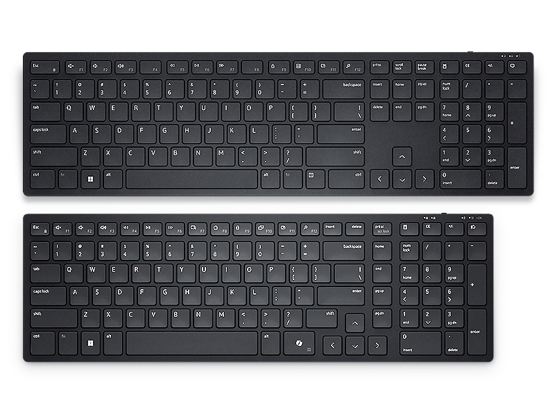 Amazon.com: Dell KM555 Silent Keyboard and Mouse - 18 Programmable Shortcut Keys, Copilot Key ...