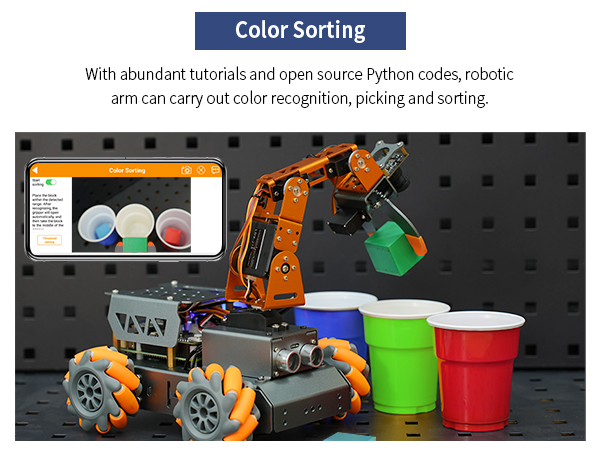 Mua LewanSoul Robotic Arm for Raspberry Pi, AI Vision MatserPi Open ...