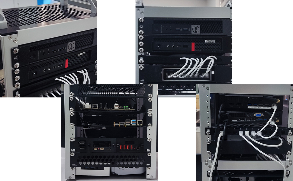 Amazon.com: GeeekPi 12U Server Cabinet, 10 inch Server Rack for Network, Servers, Audio, and ...