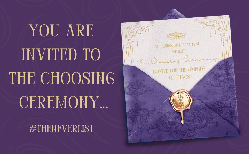 The Never List: a steamy, why-choose romantasy perfect for fans of Blood of Hercules, Bonded by ...