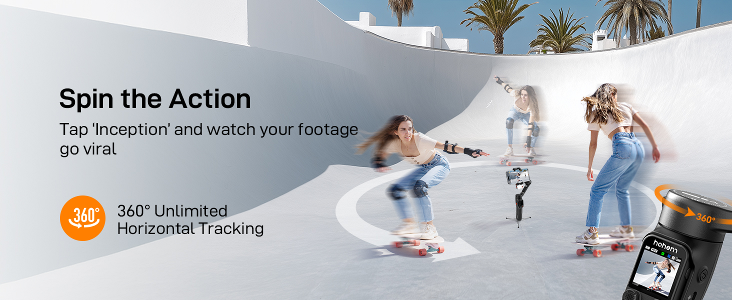 Amazon.com: hohem iSteady V3 Ultra Gimbal Stabilizer for iPhone, Phone ...