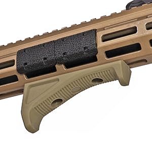 Amazon.co.jp: [ 良品武品 ] マグプル M-LOK AFG レプリカ リアルポリマー 樹脂製 アングル フォアグリップ ハンドストップ BK ブラック : ホビー