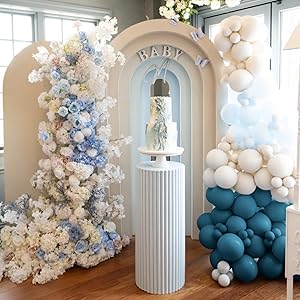 Amazon.com: Dusty Blue Balloon Garland Kit - 167pcs Blue Balloon Arch kit with Dusty Blue, Baby ...