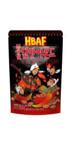 Amazon.com : Gilim HBAF Korean Seasoned Almonds (Wasabi, 1 x 210 gram pack) : Grocery & Gourmet Food