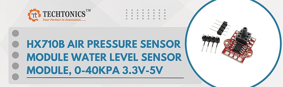 Techtonics Pressure Sensor Air Module Water Level Sensor Module, 0 ...