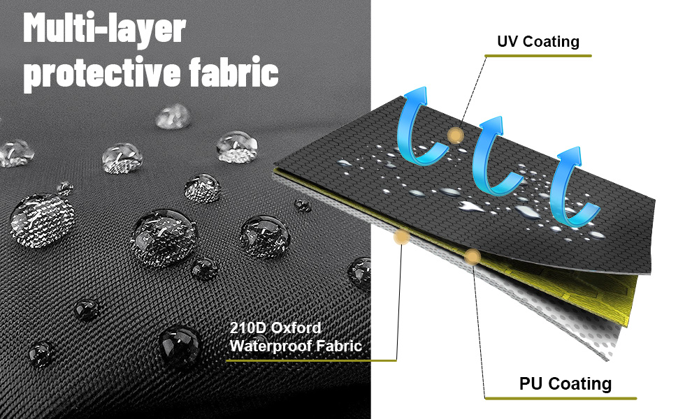 AiQInu Housse Parasol Deporte avec Perche Télescopique, Housse de Protection pour Parasol en ...