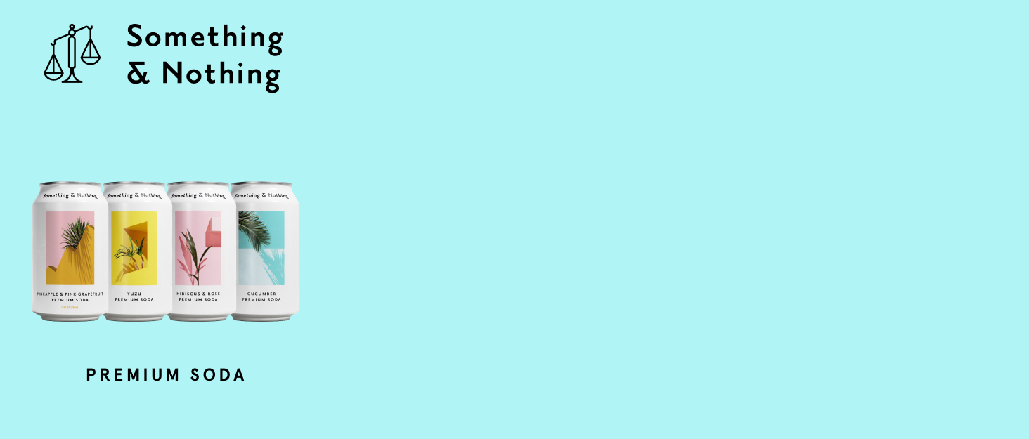 Amazon.com : Something & Nothing Hibiscus & Rose Flavoured Sparkling Water | Lightly Carbonated ...