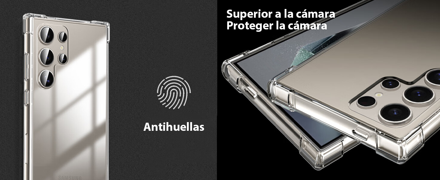 USTIYA Funda para Samsung Galaxy S24 Ultra Case Uso Rudo Protector Carcasa Bumper,Shock ...