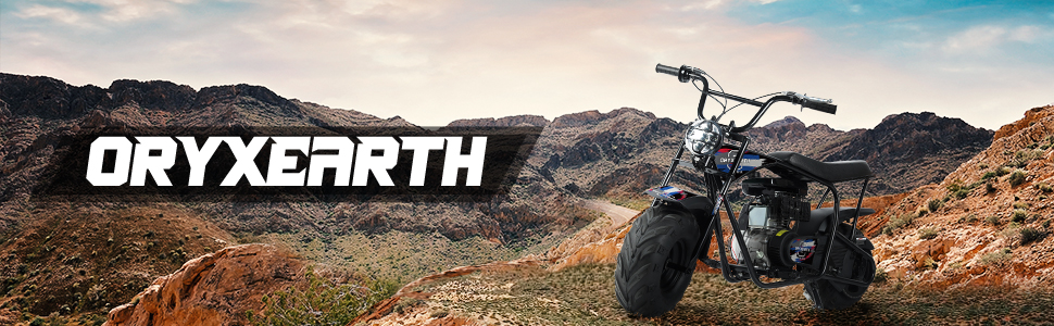 Amazon.com: Oryxearth 105CC 4-Stroke Gas-Powered Mini Dirt Bike with LED Headlight for Kids with ...