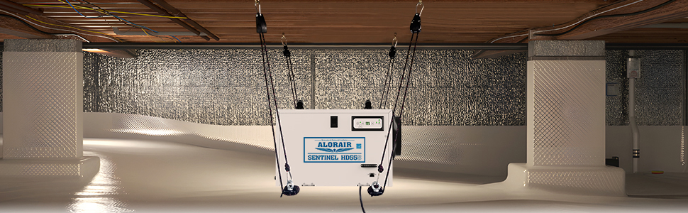 ALORAIR Hanging Kits for Crawl Space & Basement Dehumidifiers, Easy Way to Raise and Lower ...
