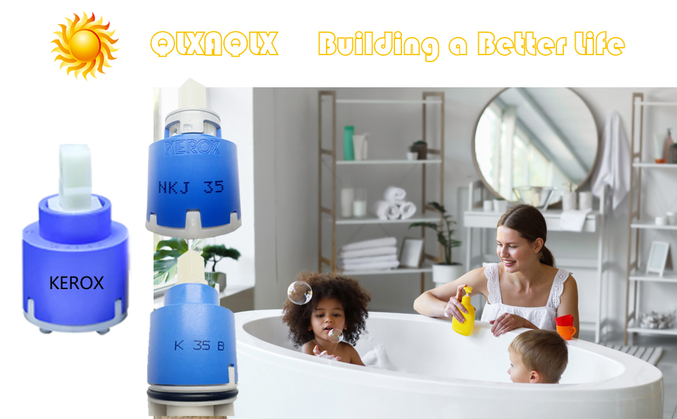 K35A Faucet Cartridge, Replacement Cartridge Compatible with La Torre, Gerber, Danze & Moen ...