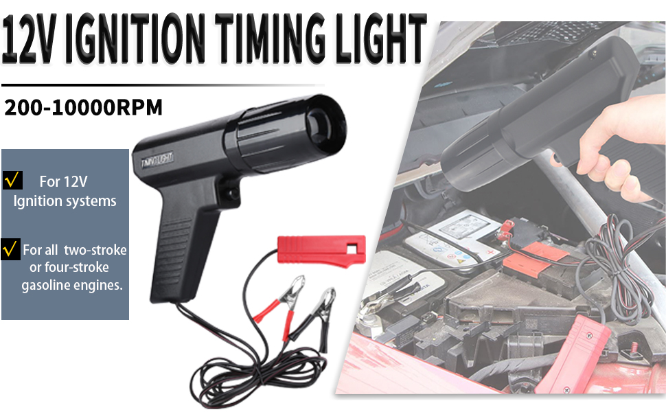 Teen Dream Ignition Timing Light 12v Engine Timing Light With Strobe Lamp Inductive