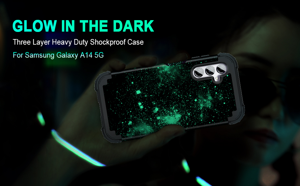 Amazon.com: Miqala for Galaxy A14 5G Case with 2 Tempered Glass Screen Protector+ 2 Camera Lens ...