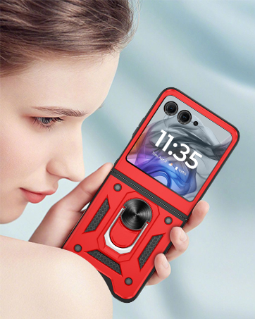 Amazon.com: ATUMP for Motorola Razr 2024 Case [Not Fit Razr Plus 2024], Heavy Duty Shockproof ...