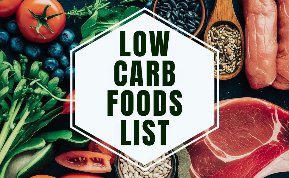 Amazon.com: LOW CARB FOODS LIST: A Comprehensive Guide to Starting a Low Carbohydrate Diet with ...