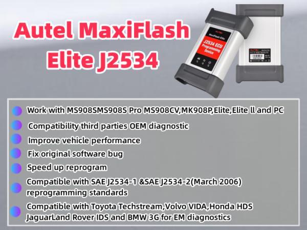 Autel MaxiFlash Elite J2534 ECU Programming Tool For, 40% OFF