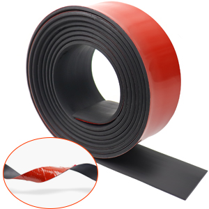 Amazon.com: Adhesive Rubber Strips Neoprene Rubber Sheet, Solid Sheets Rolls for Pads, Crafts ...