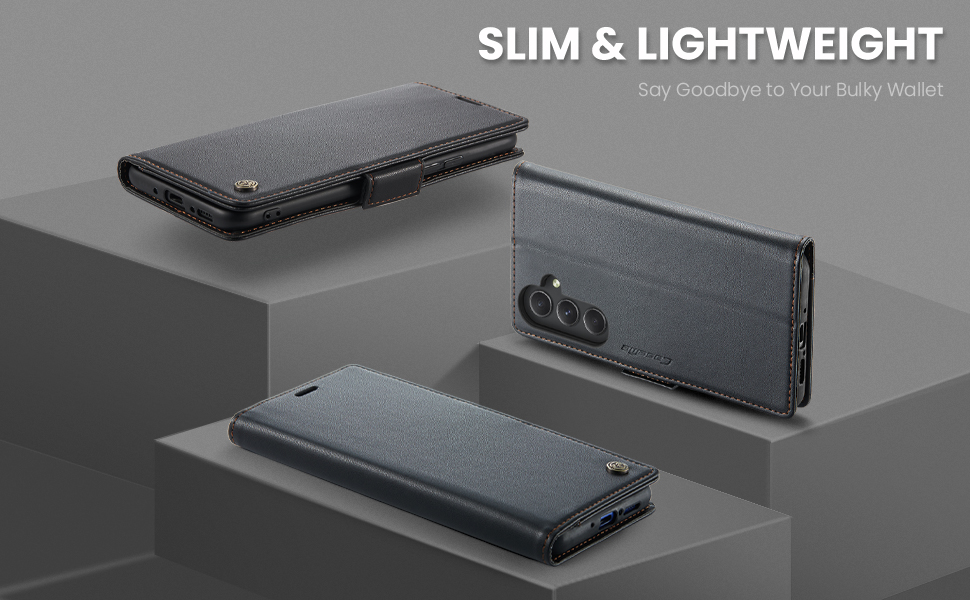 Amazon.com: Lxisxcna Samsung Galaxy A54 5G Wallet Case with [RFID Blocking] Card Holder Magnetic ...