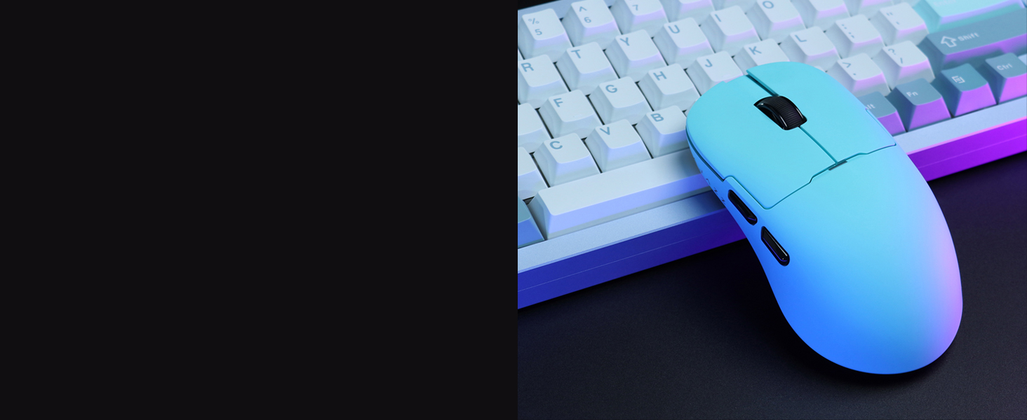 Amazon.com: ATTACK SHARK x Ajazz AJ159 Gaming Mouse,2.4G Wireless Gaming Mouse,56g Ultralight ...