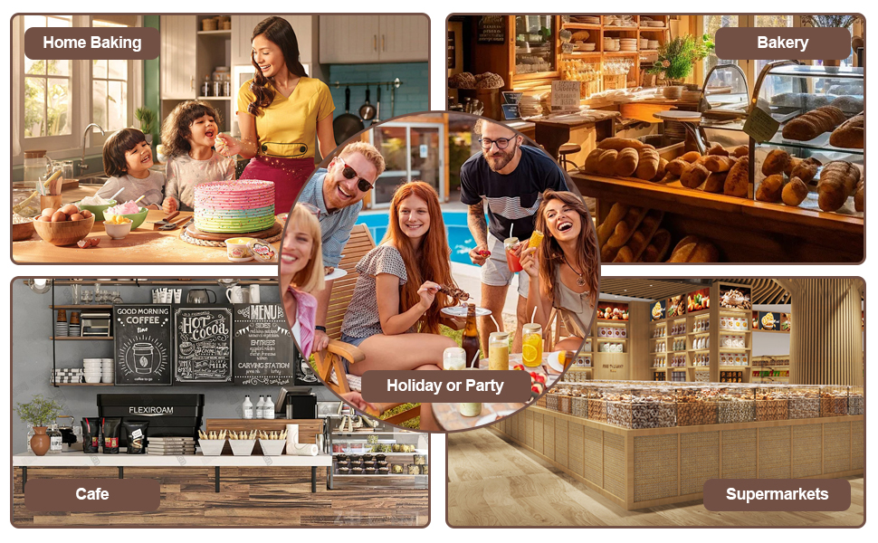 Amazon.com: 50 Pcs Paper Bread Bags for Homemade & Sourdough Bread, Large Bakery Bags for ...