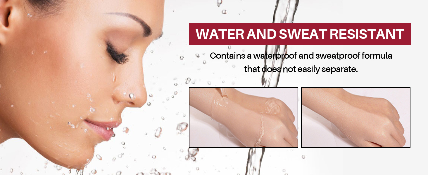 Amazon.com : FV Waterproof Liquid Foundation, Matte Oil-free Foundation, Medium Coverage ...