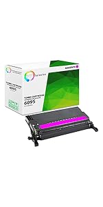Amazon.com: TCT 609S Cyan Toner Cartridge - Compatible Replacement for Samsung CLT-609S CLT ...